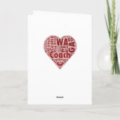 Netball Coach Thank You Card | Zazzle