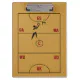 Netball Court Layout Positions Personalized Coach Clipboard | Zazzle