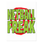 Netball Positions Stick Figures With Quote Postcard | Zazzle.com