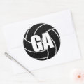 Netball Goal Attack, GA, Netball Team Stickers | Zazzle