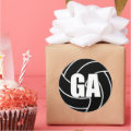 Netball Goal Attack, GA, Netball Team Stickers | Zazzle