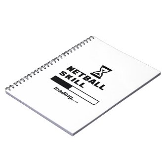 Netball skill Loading...... Notebook | Zazzle