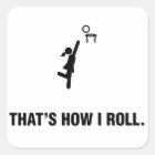 Netball Goal Attack, GA, Netball Team Stickers | Zazzle.com