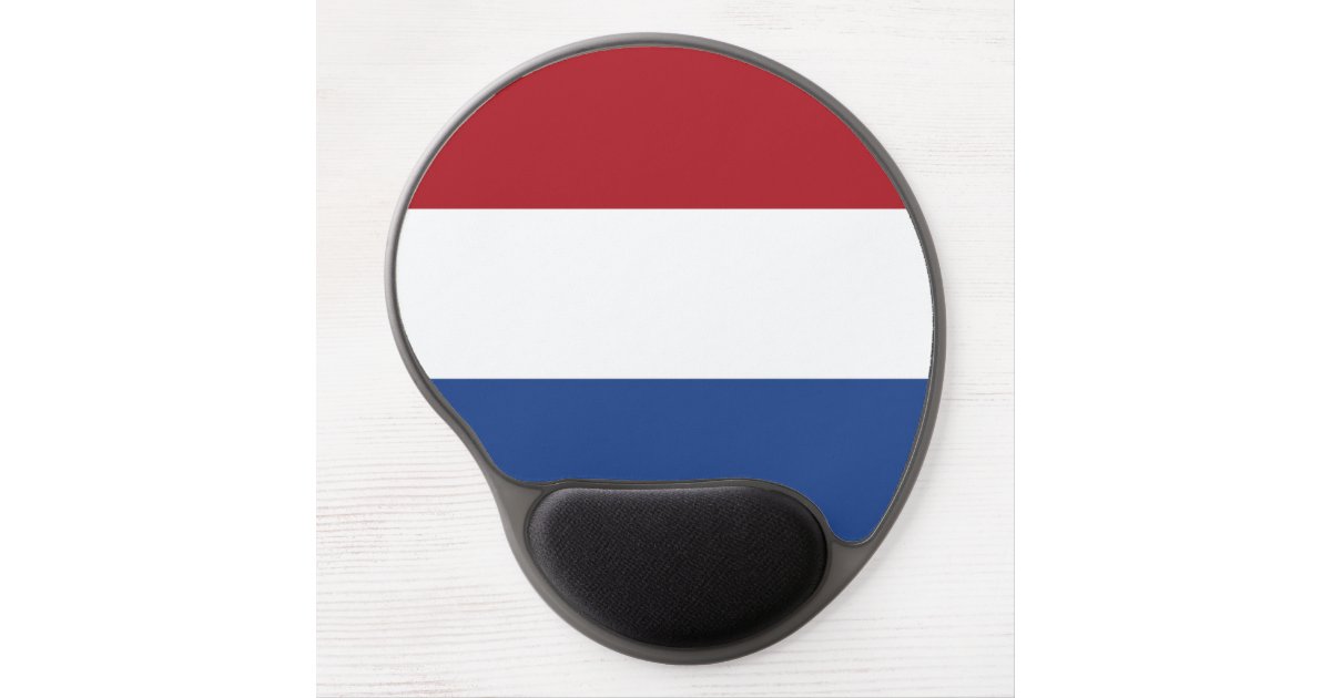 Netherlands Flag Gel Mouse Pad | Zazzle