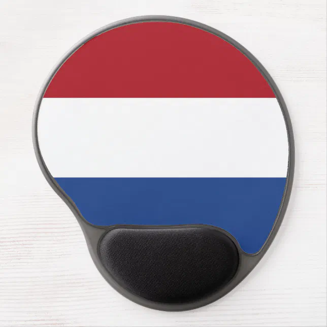 Netherlands Flag Gel Mouse Pad | Zazzle
