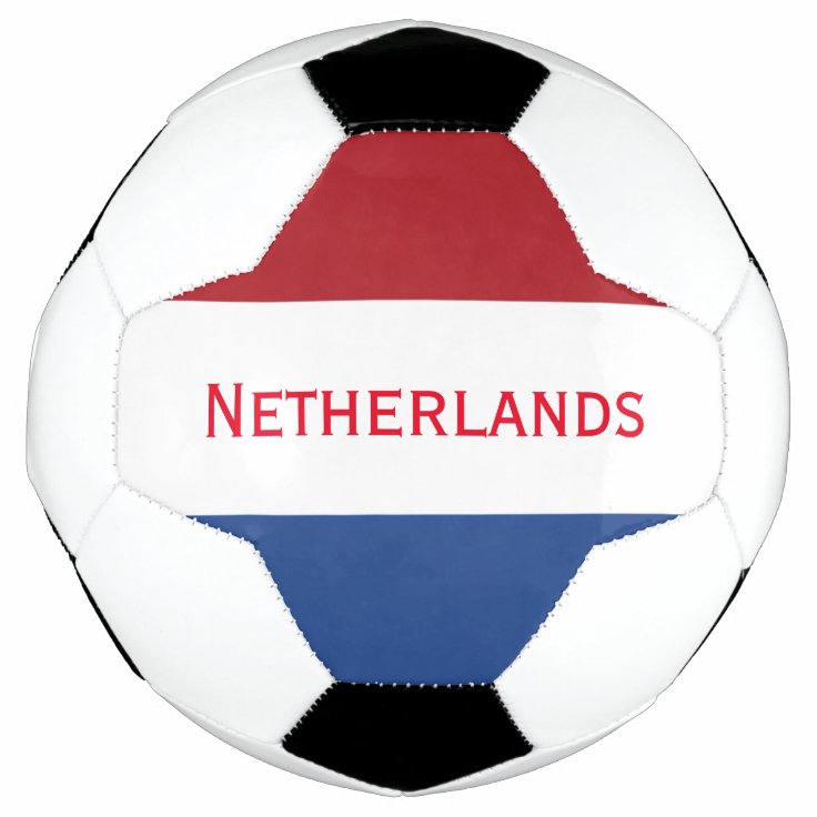 Netherlands Flag Soccer Ball | Zazzle