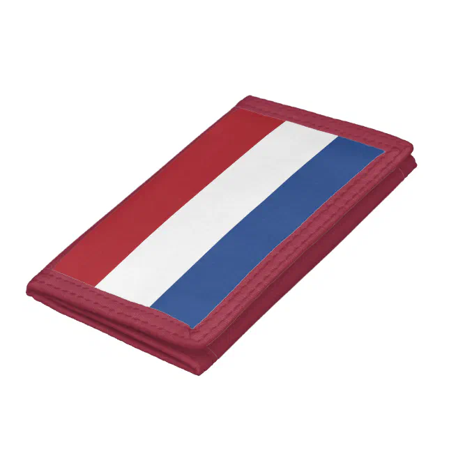 Netherlands Flag Trifold Wallet | Zazzle