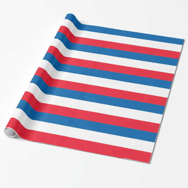 Netherlands Flag Wrapping Paper | Zazzle
