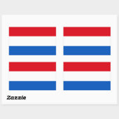 Netherlands Holland Flag Rectangular Sticker | Zazzle