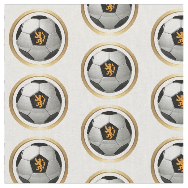 Colombia Soccer Ball Fabric | Zazzle