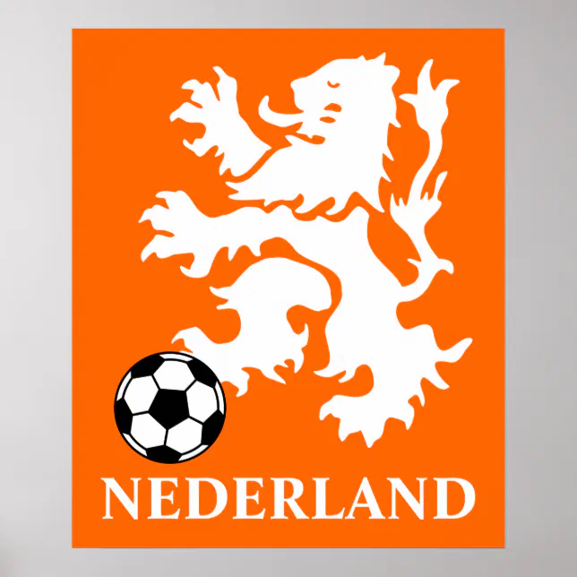 Netherlands Soccer Poster | Zazzle