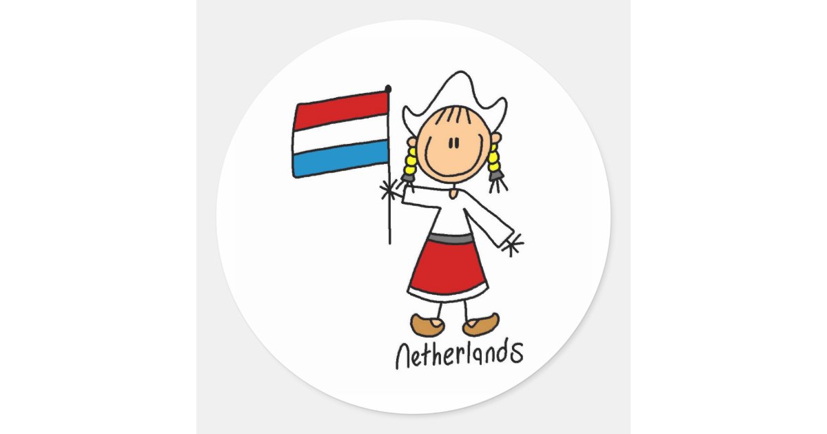 Netherlands Sticker | Zazzle