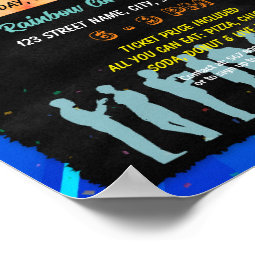 Networking event flyer poster template | Zazzle