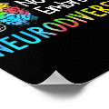 Neurodiversity Autism Spectrum Asd Adhd Rainbow Br Poster | Zazzle