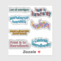 Neurodiversity Awareness Pack Sticker | Zazzle