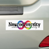 Neurodiversity bumper sticker | Zazzle