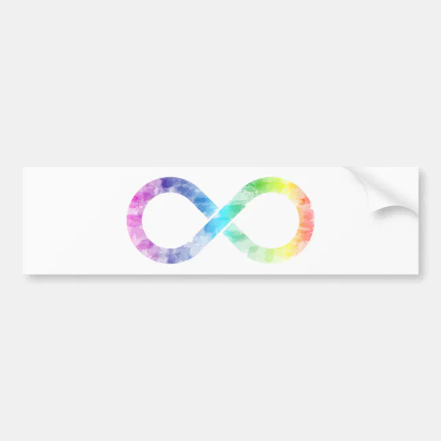 neurodiversity logo bumper sticker | Zazzle