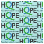 Neurofibromatosis Butterfly Awareness Ribbon Fabric | Zazzle