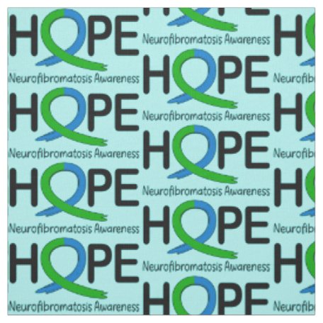 Neurofibromatosis Butterfly Awareness Ribbon Fabric | Zazzle