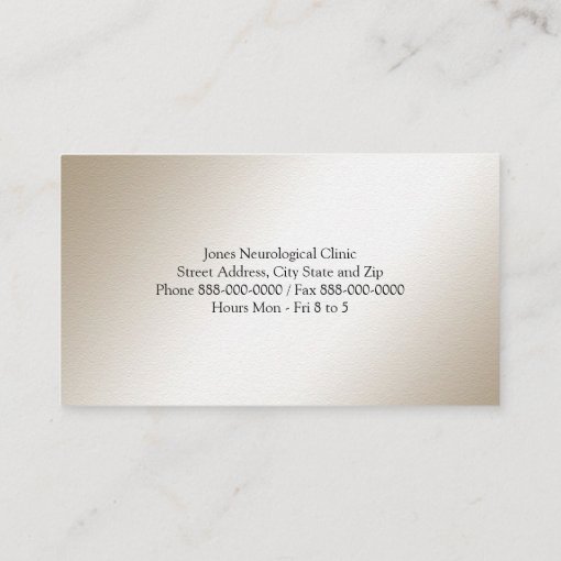 Neurologist Business Card | Zazzle