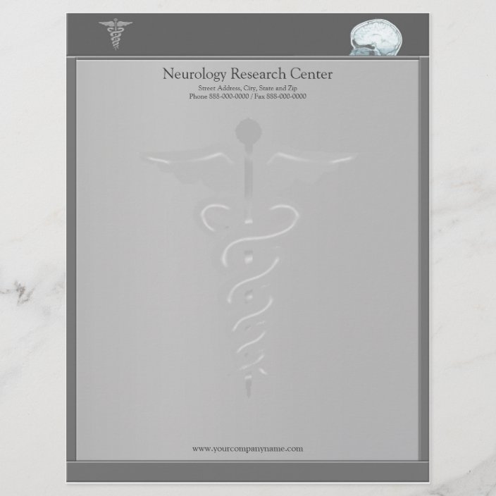 Neurologist Letterhead | Zazzle.com