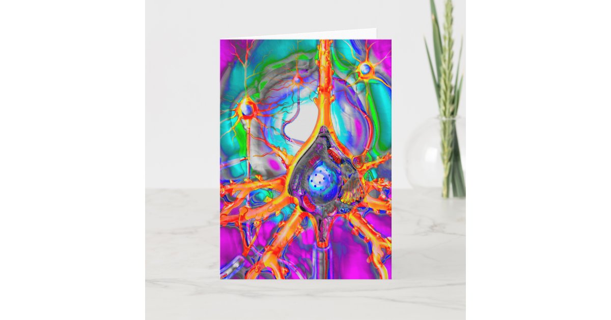 Neuron card | Zazzle