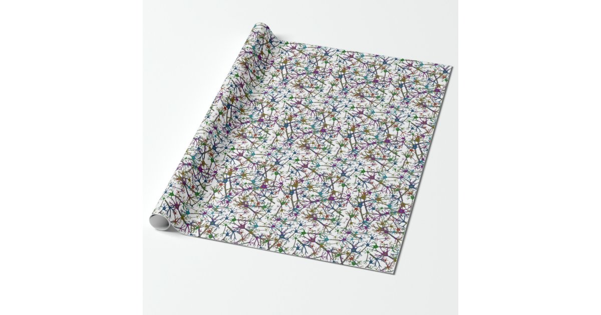 Neurons All Wrapping Paper | Zazzle