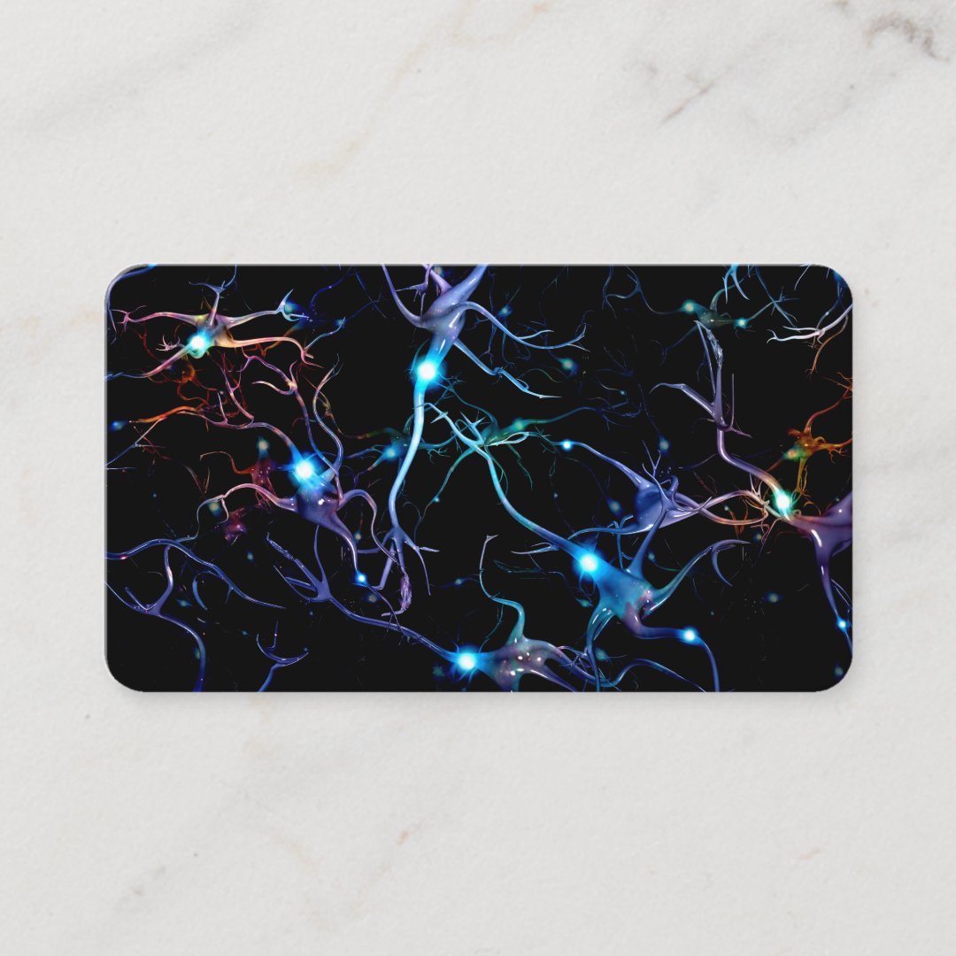 Neurons Business Card | Zazzle