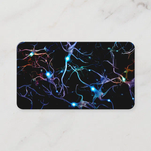 Neurons Business Card | Zazzle