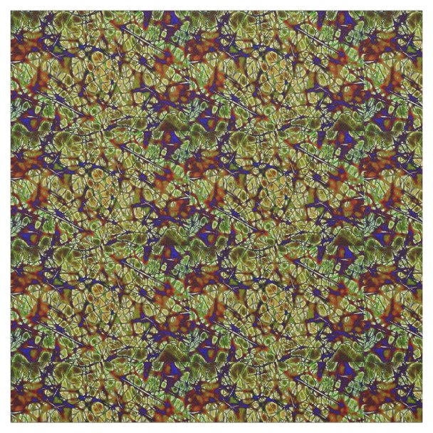 Neurons Fabric | Zazzle
