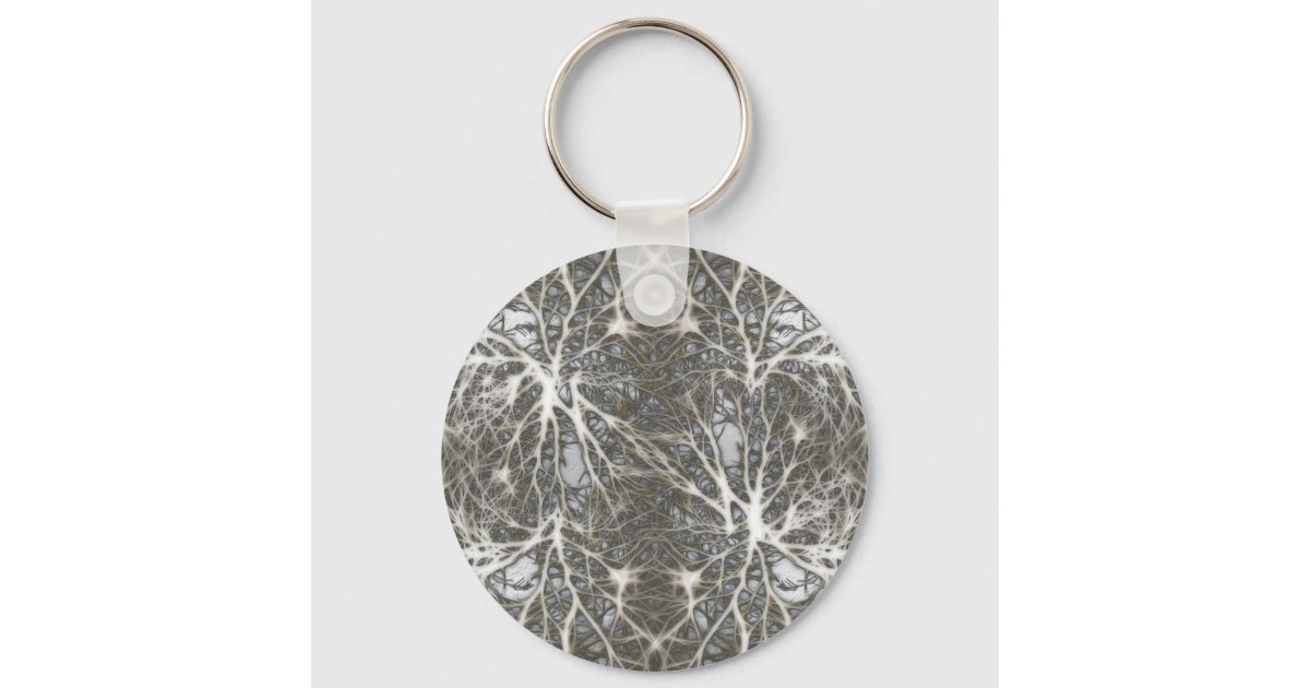 Neurons Keychain | Zazzle