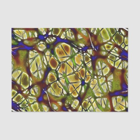 Neurons Fabric | Zazzle