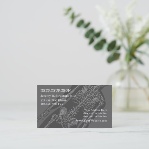 Neurosurgeon Business Cards | Zazzle