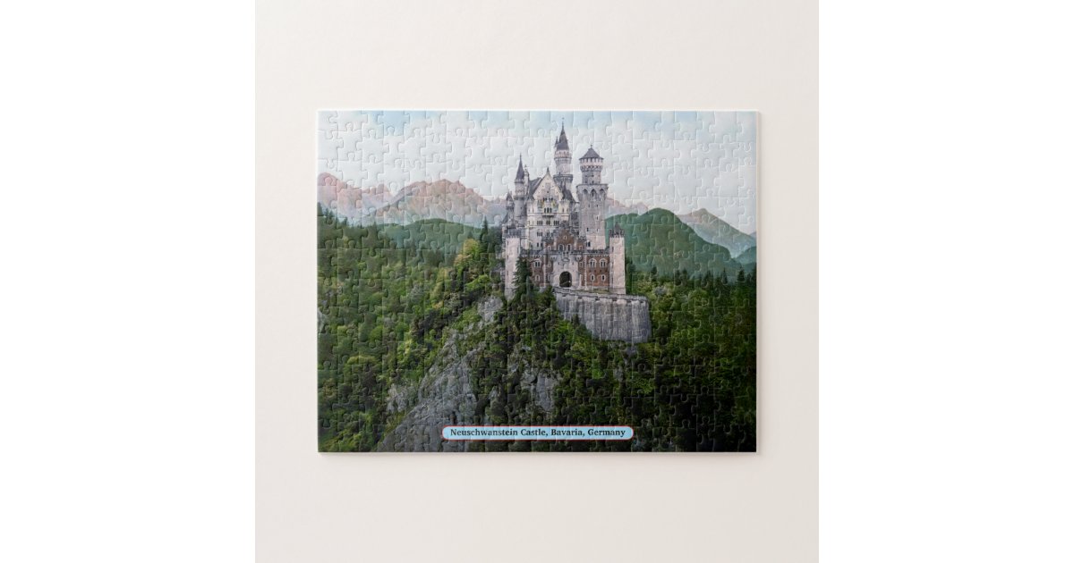 Neuschwanstein Castle, Bavaria, Germany Jigsaw Puzzle | Zazzle