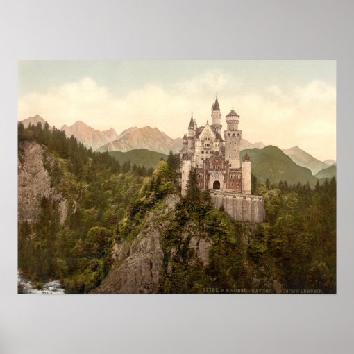 Neuschwanstein Castle, Bavaria, Germany Poster | Zazzle