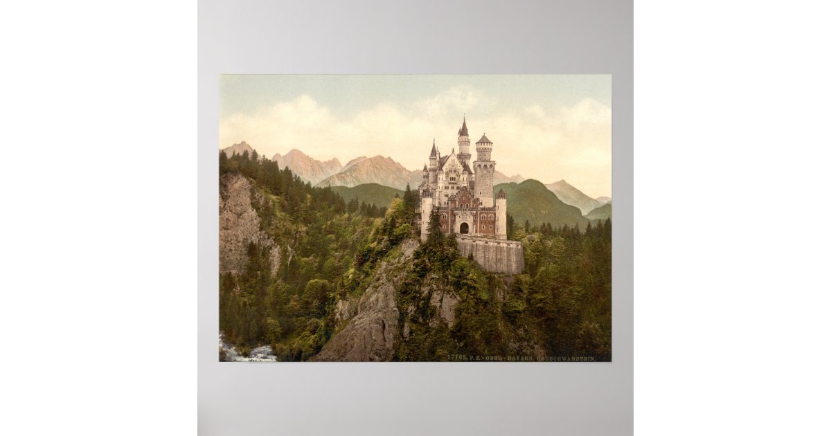 Neuschwanstein Castle, Bavaria, Germany Poster | Zazzle