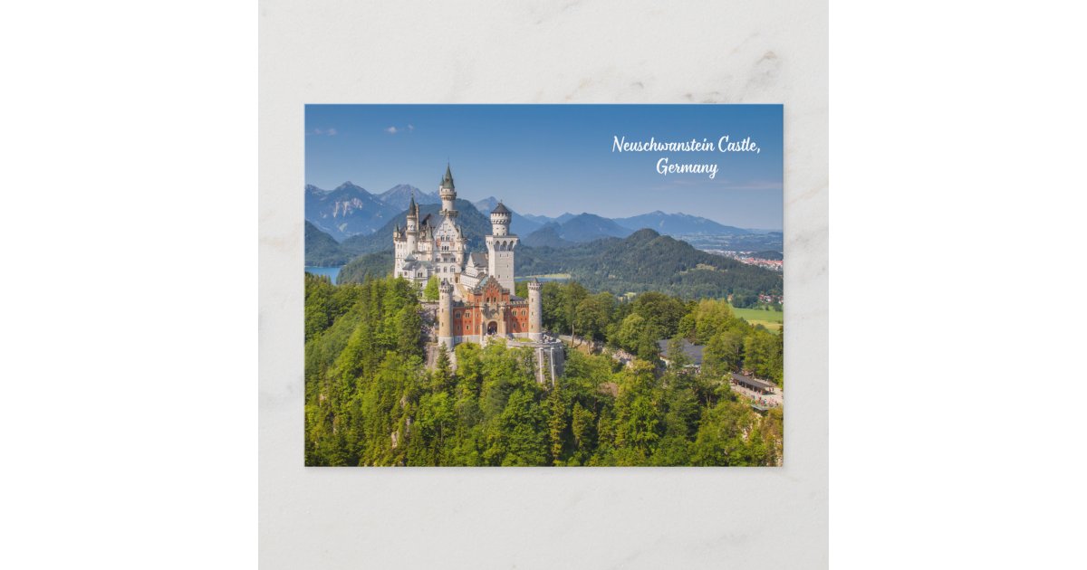 Neuschwanstein Castle, Germany Bavaria Postcard | Zazzle