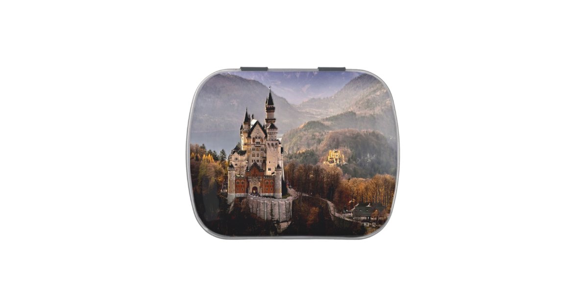 Neuschwanstein Castle Germany Candy Tin | Zazzle