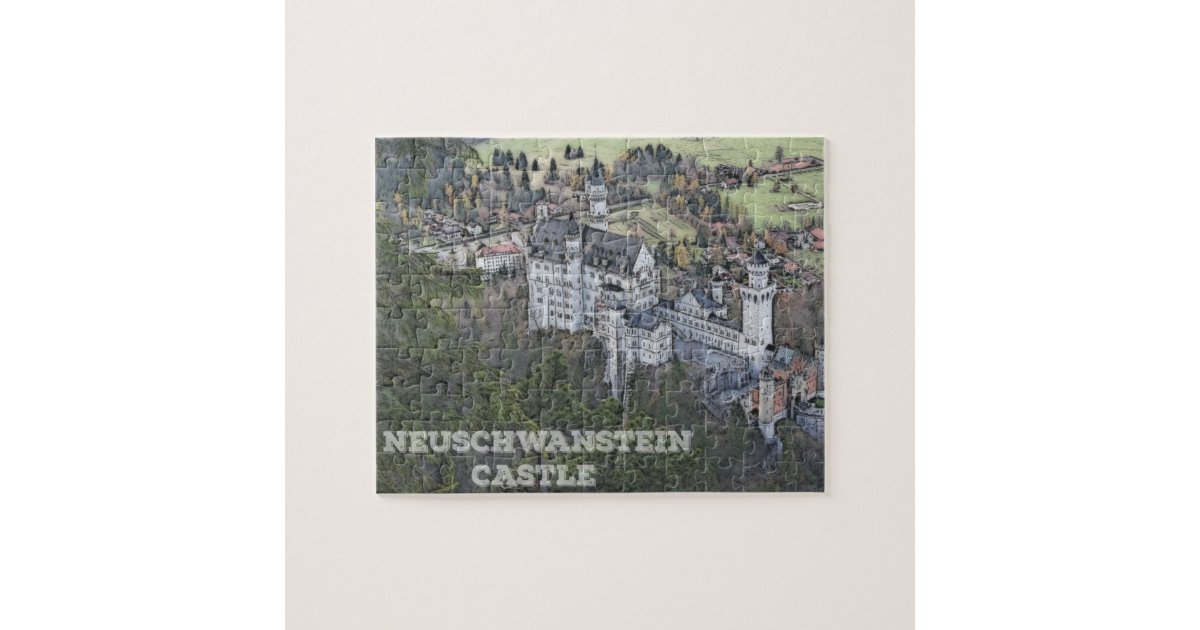 Neuschwanstein Castle Germany Jigsaw Puzzle | Zazzle
