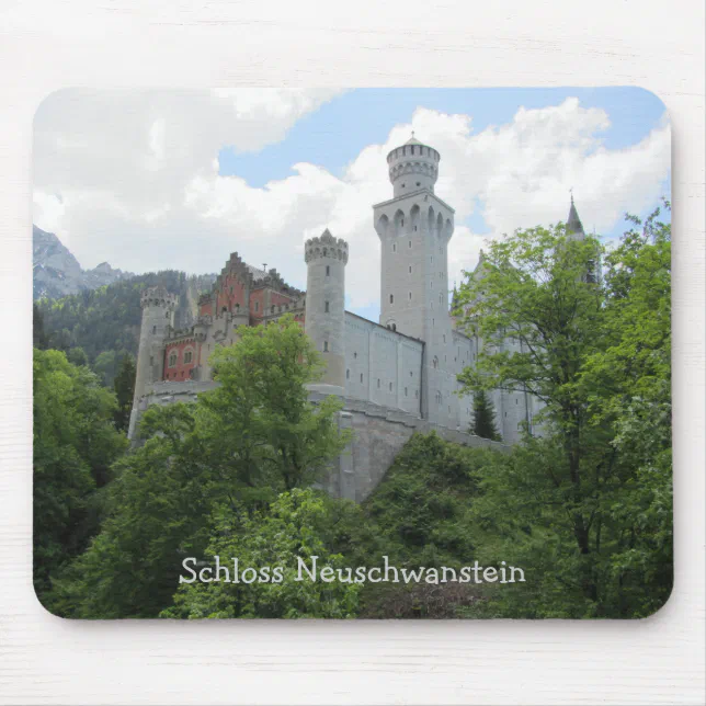 Neuschwanstein Castle - Germany Mouse Pad | Zazzle