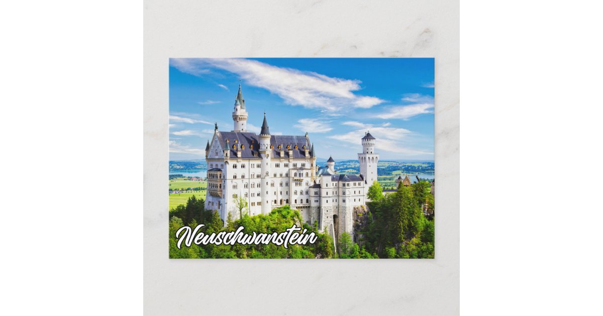 Neuschwanstein Castle, Germany Postcard | Zazzle