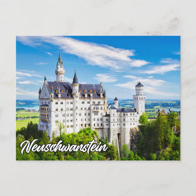 Neuschwanstein Castle, Germany Postcard | Zazzle