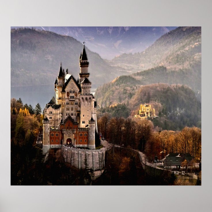Neuschwanstein Castle Germany Poster | Zazzle