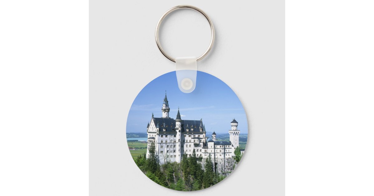 Neuschwanstein Castle Keychain | Zazzle