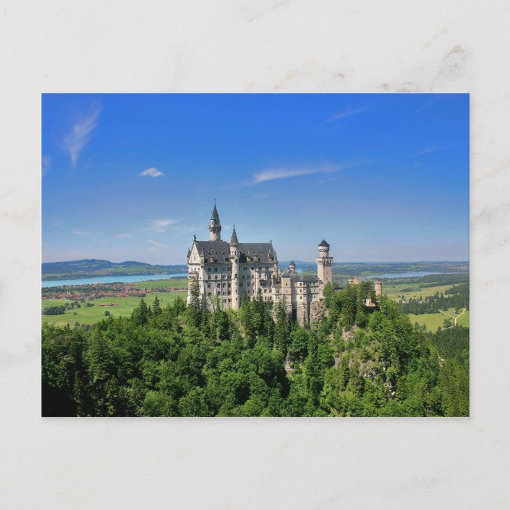 Neuschwanstein Castle Postcard | Zazzle