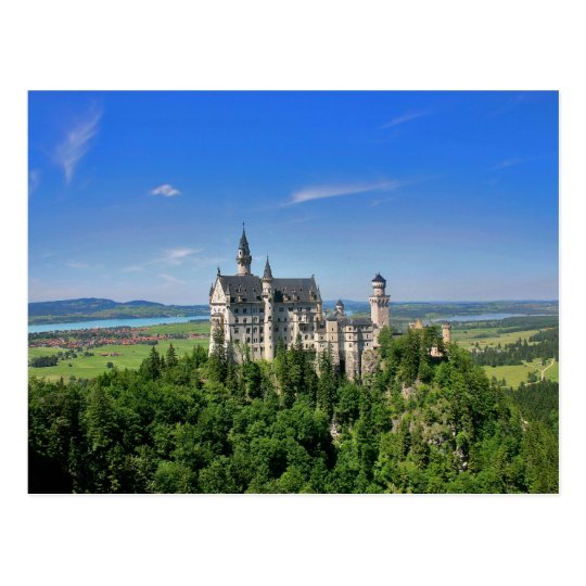 Neuschwanstein Castle Postcard | Zazzle.com
