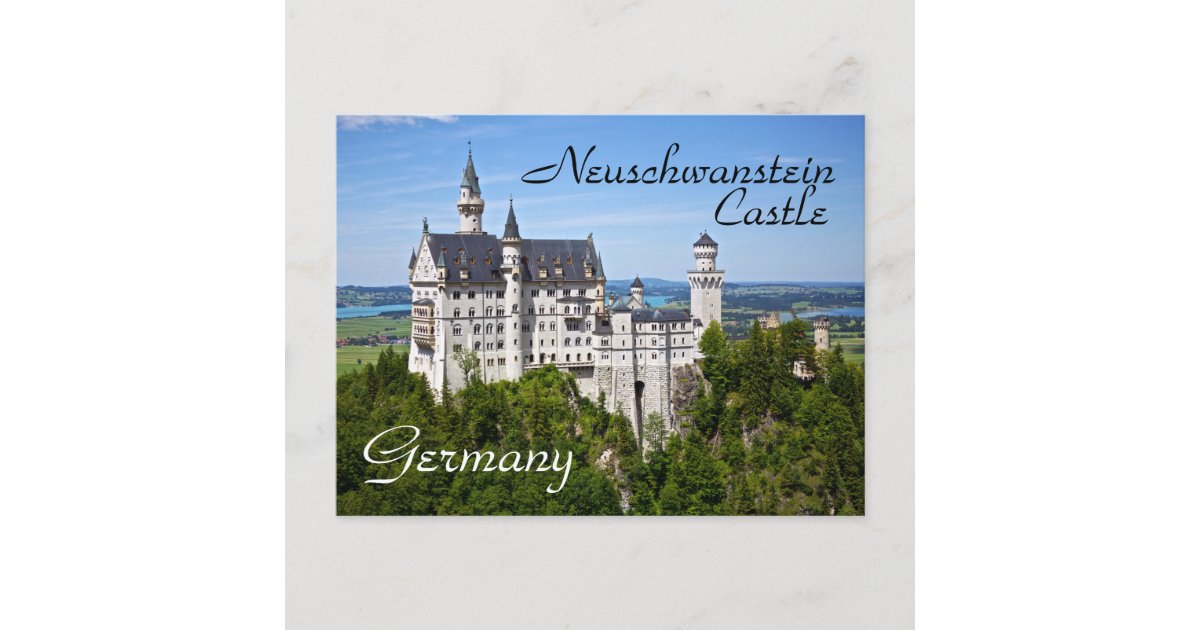 Neuschwanstein Castle Postcard | Zazzle
