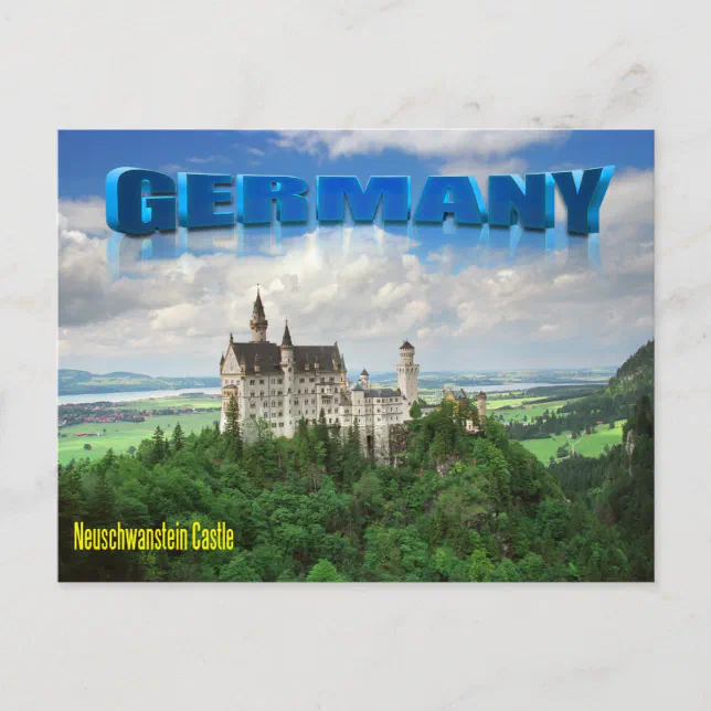 Neuschwanstein Castle Postcard | Zazzle
