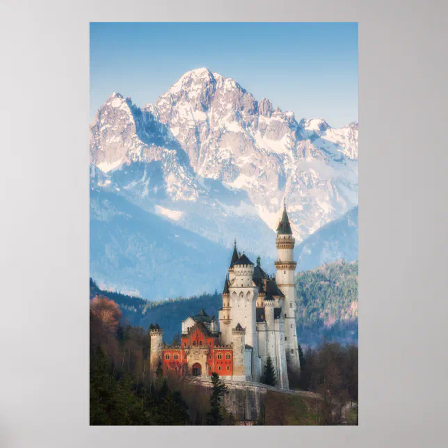 Neuschwanstein castle poster | Zazzle