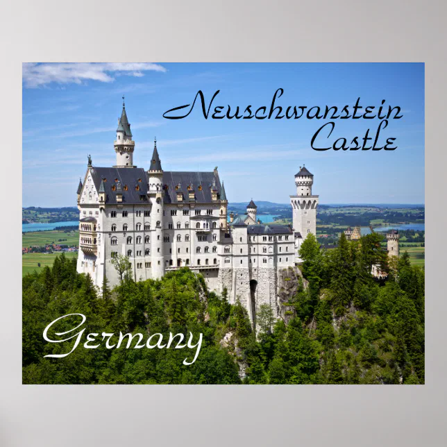 Neuschwanstein Castle Poster | Zazzle